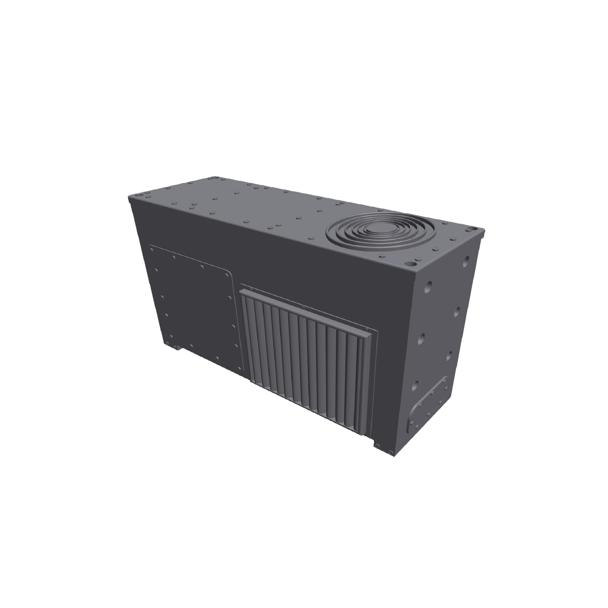 Wallace Locomotive Works HO Scale GE AC Unit Style 1 (2 Pack ) – Fusion ...