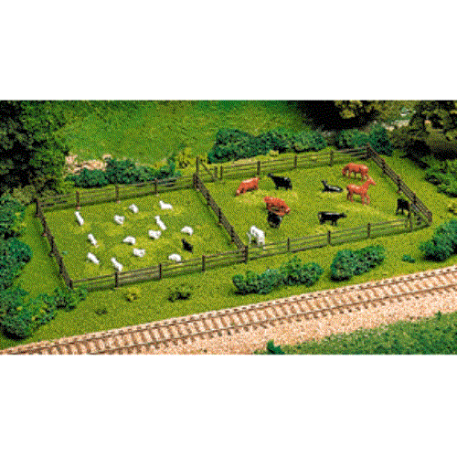 Atlas HO Rustic Fence & Gate Kit – Fusion Scale Hobbies