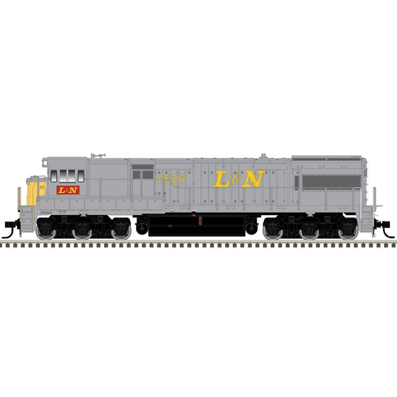 Atlas HO Scale Louisville and Nashville L&N GE u28C 1528 w/ ESU LokSou ...